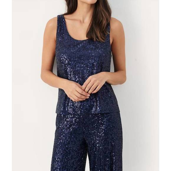 Part Two | Tops | New Part Two Tamana Top In Midnight Sail | Poshmark